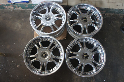 JDM 17" Lodio drive pure spirits Superstar wheels for Civic dc2 eg6 e30 ...