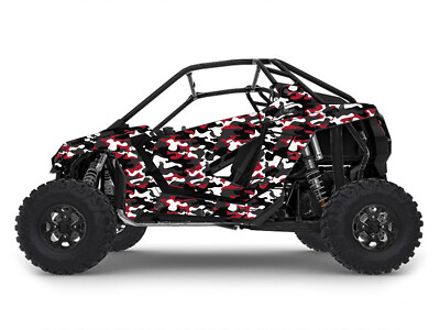 Polaris RZR Wrap Graphics Kits VINYL DECALS Grapfix sticker Off Road ...