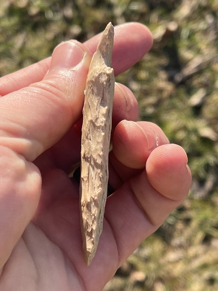 archaic side notch arrowhead Illinois Authentic Native American ...