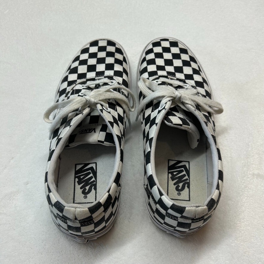 Vans Authentic Black & White checkered Size 9 Women US - Gem