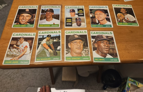 1964 Topps Baseball Card Lot (73) commons in lesser condition - few EX ...