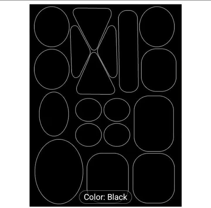 Self Adhesive Black Patch for Down Jacket Pants Cloth Repair Washable Patches | eBay UK