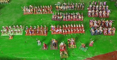 15mm miniatures, painted, SKELETON ARMY, skeletons skeletons lots of ...