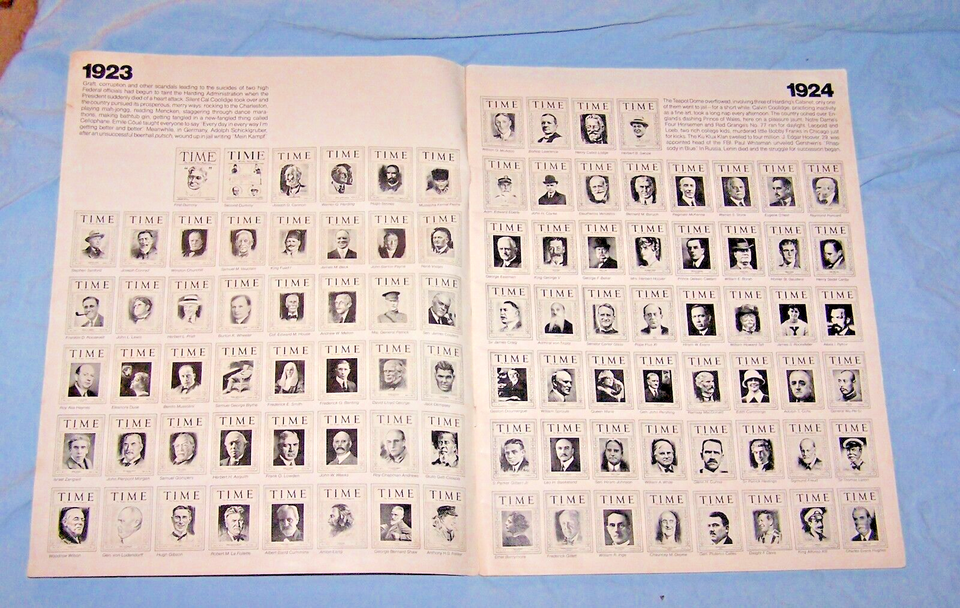 Vintage Time Magazine-Faces in the News from 1923 to 1976 | eBay