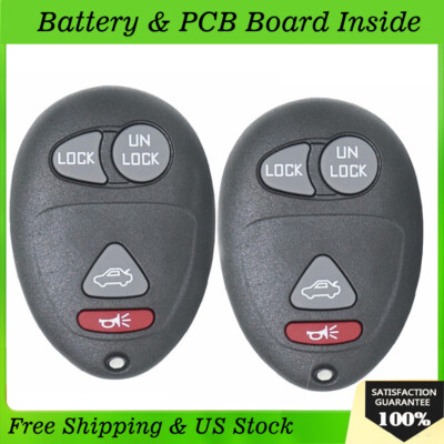 2 For 2001 2002 2003 2004 2005 Buick Century Remote Car Keyless Entry ...