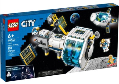60349 LUNAR SPACE STATION city town lego NEW legos set space nasa moon ...