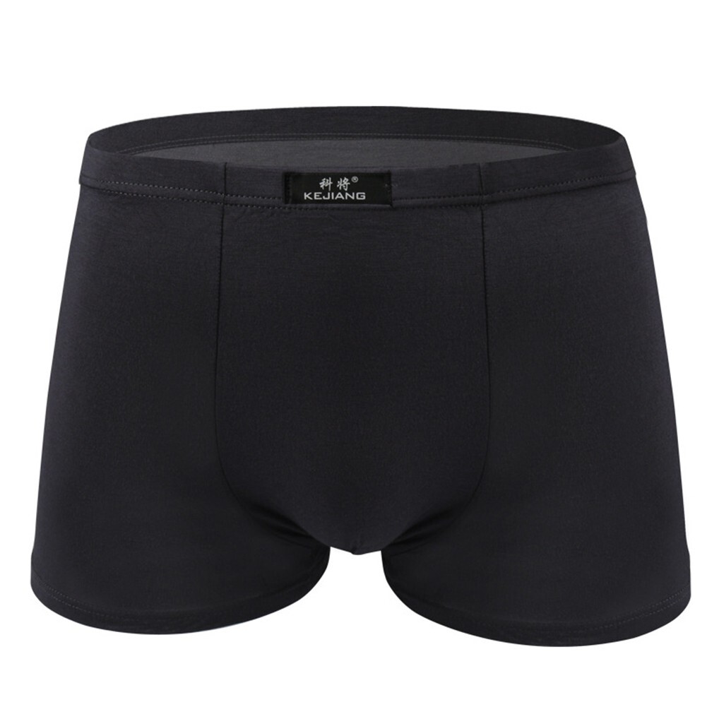 Underwear Boxer Briefs Vacation Solid Color Comfortable Slight Stretch ...
