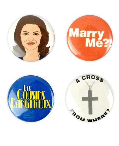 Maeby Fünke Badges! Arrested Development buttons, marry me? Les Cousins ...