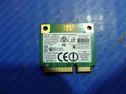 Asus X555DA Series 15.6" Genuine Laptop Wireless WiFi Card RTL8821AE ER ...