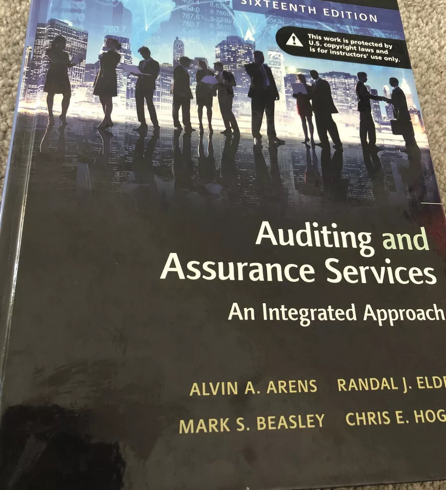 Auditing and Assurance Services by Randal Elder, Alvin Arens, Mark ...