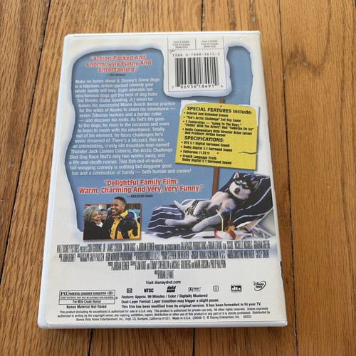 Snow Dogs (DVD, 2002) Disney Cuba Gooding Jr James Coburn 786936184914 ...