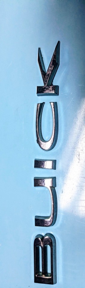 2008-2017 BUICK ENCLAVE REAR LID EMBLEM BADGE OEM ORIGINAL w/Adhesive ...