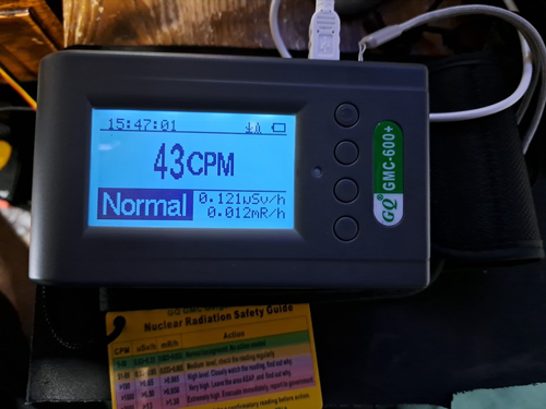 GQ GMC-600 Plus Geiger Counter Alpha, Gamma, Beta X-Ray Radiation ...