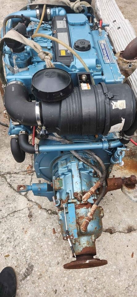 Perkins M92B , Marine Diesel Engine 97 HP with Transmission | eBay