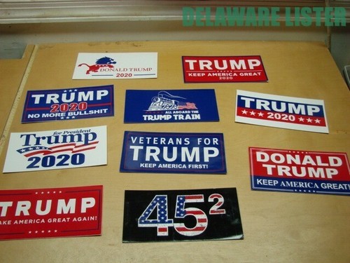Mixed Lot 10x President Trump Keep America First~Great 2020 Bumper ...