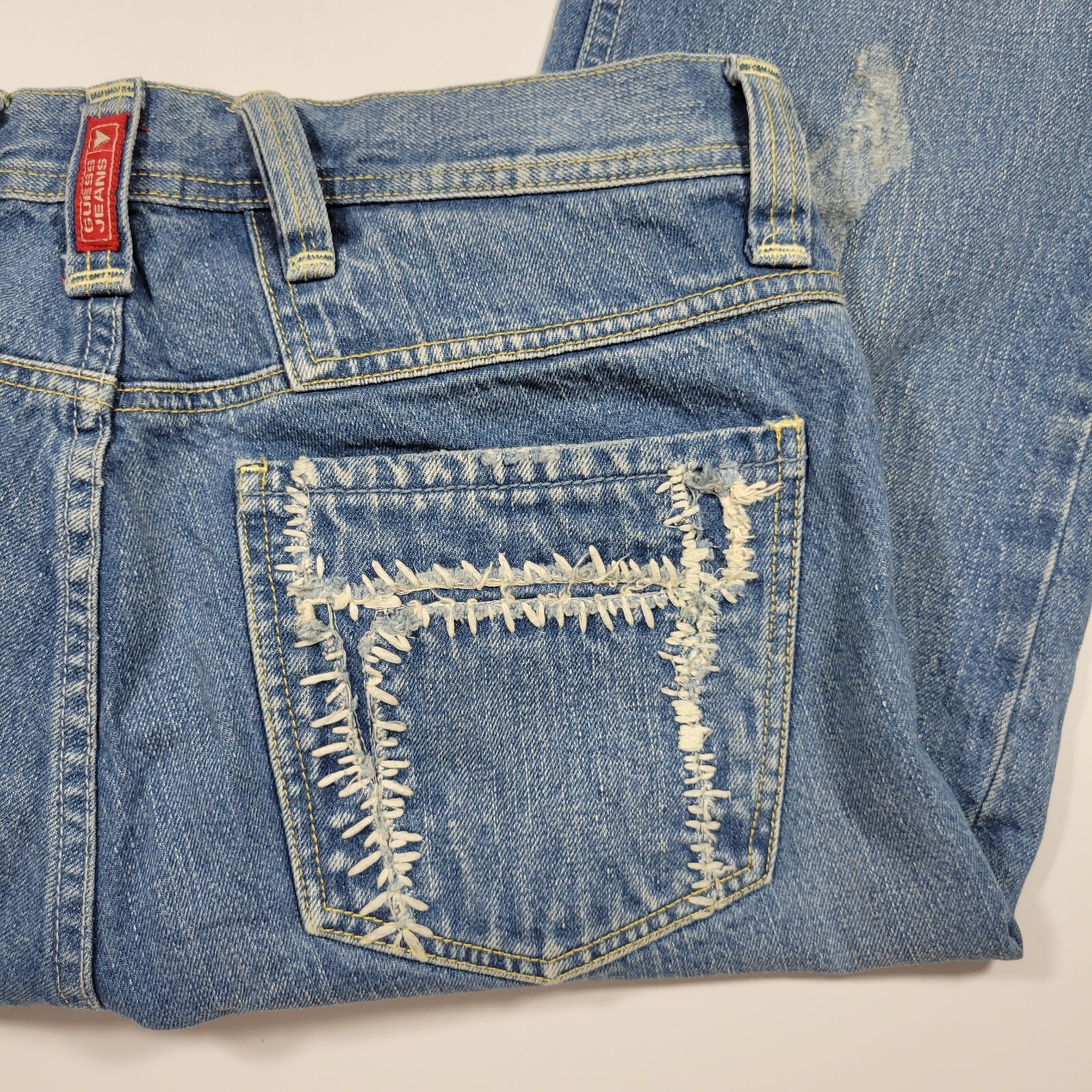 Guess Women's Denim Jean Button Fly Style X648T103 Si… - Gem