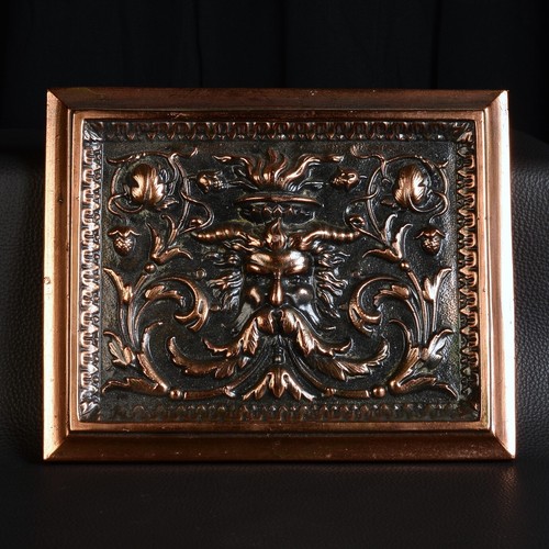Renaissance Style Plaster Decor With Copper Patina Bas Relief #B187 | eBay