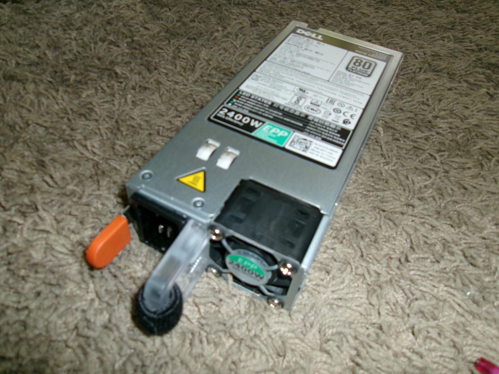 (Lot of 2) DELL 2400W 80 Plus Platinum Power Supply 0J1CC3 for ...