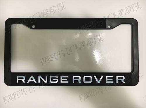 For Range Rover Euro SUV Car License Plate Frame | eBay