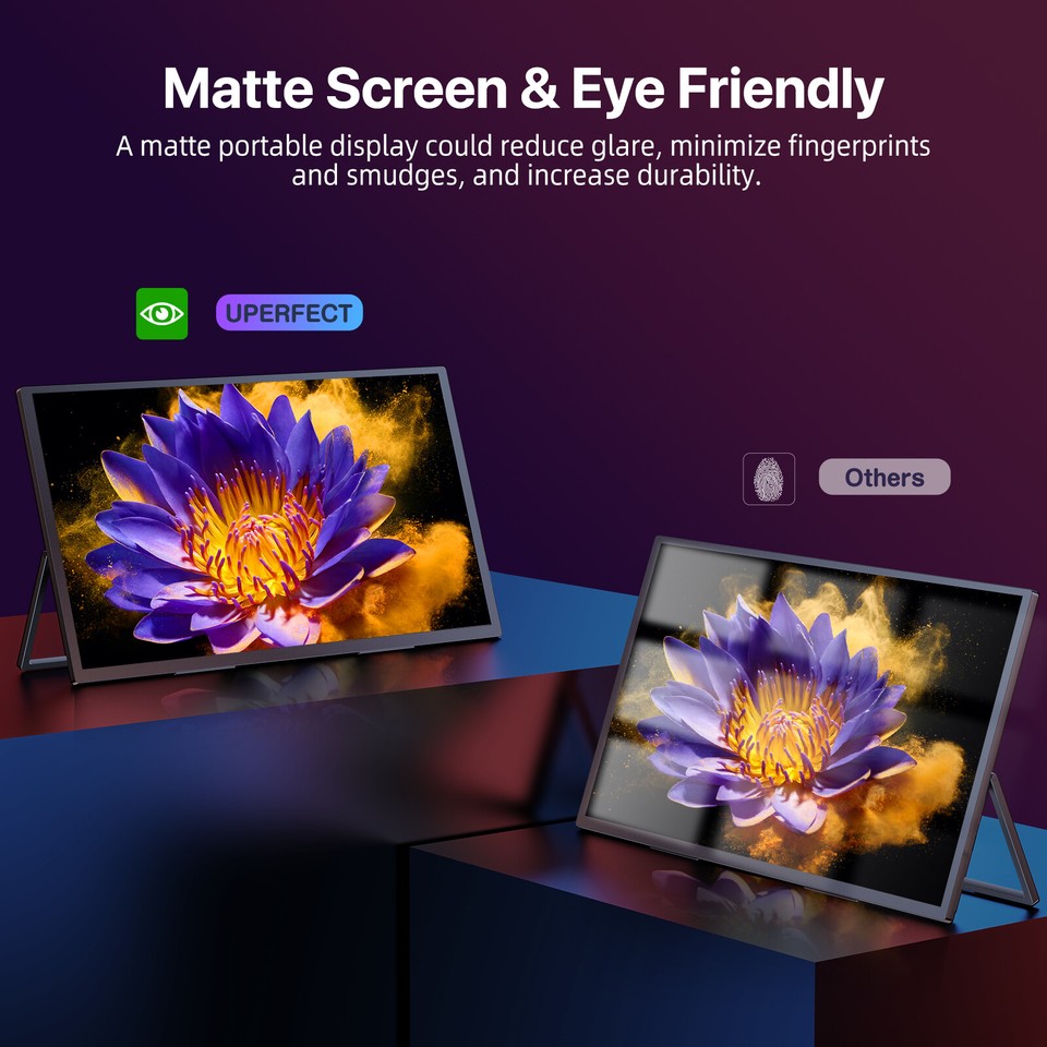 Used | 18.4" 4K 3840x2160 Portable Monitor Display Type-C Monitor ...