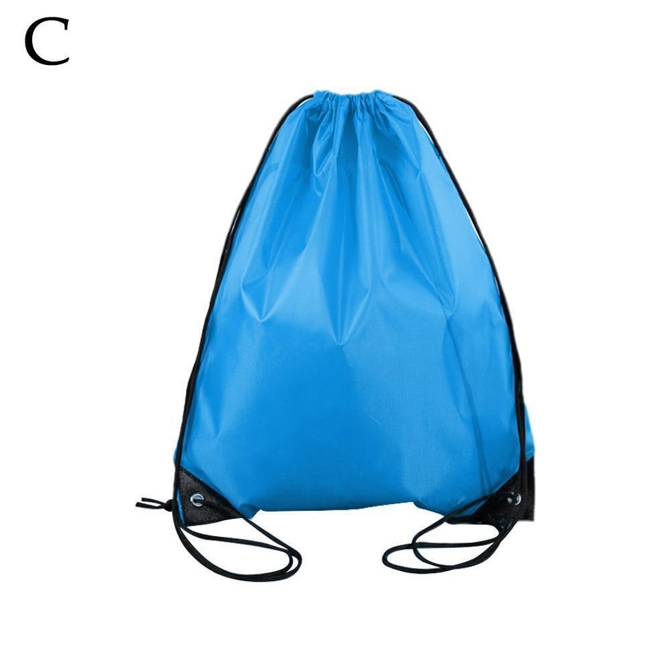Women Mens Drawstring Backpack Bag Gym Sports Sack Bags Balls Shoe ...