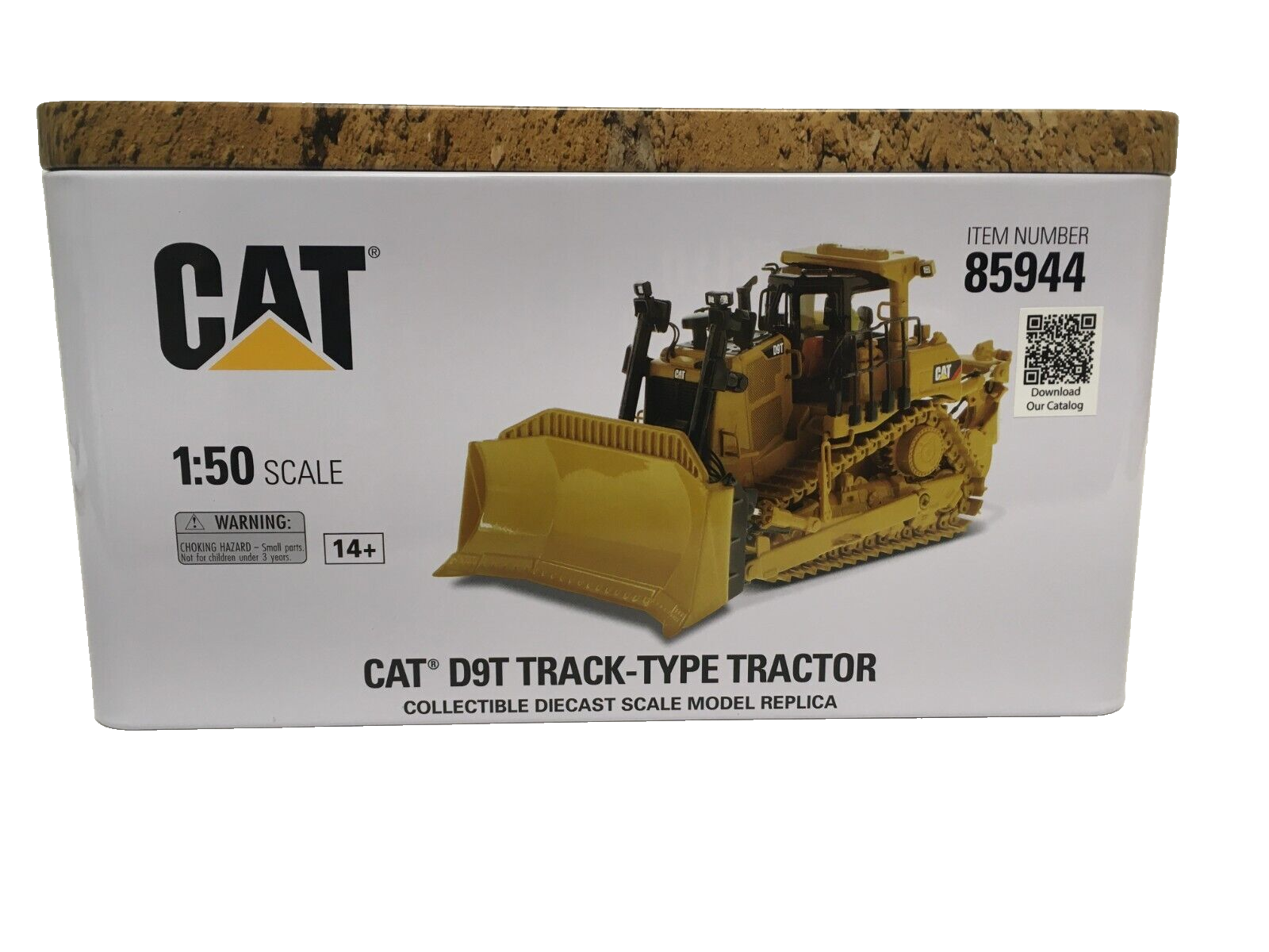 Caterpillar CAT D9T Track-Type Tractor Model Replica 1:50, Collectible ...