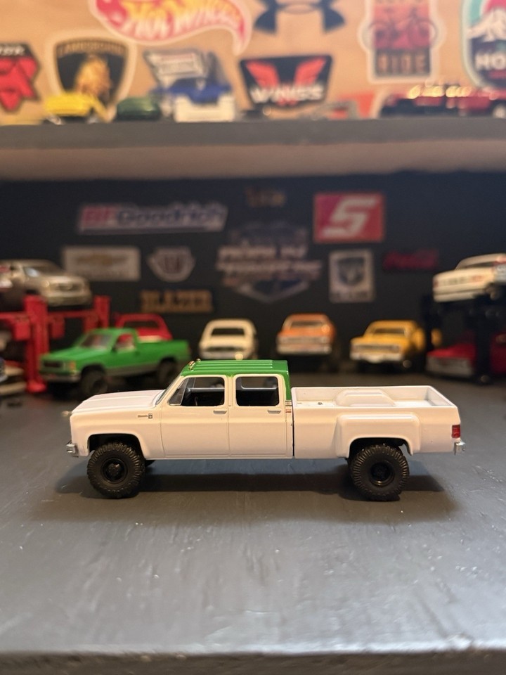 Custom 1/64 M2 Square Body Crew Cab Dually Lifted | eBay