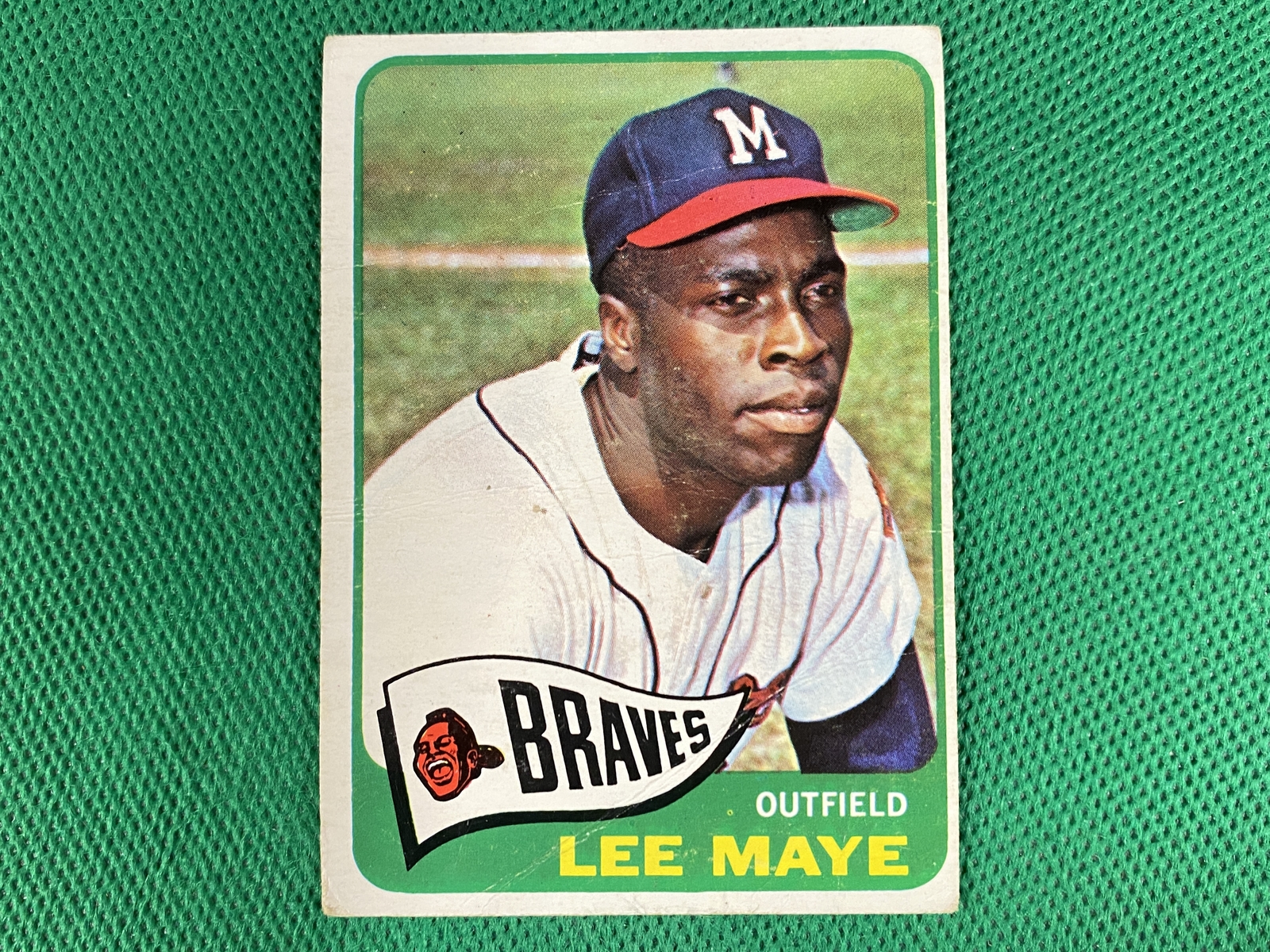 1965 Topps #407 Lee Maye Milwaukee Braves | eBay