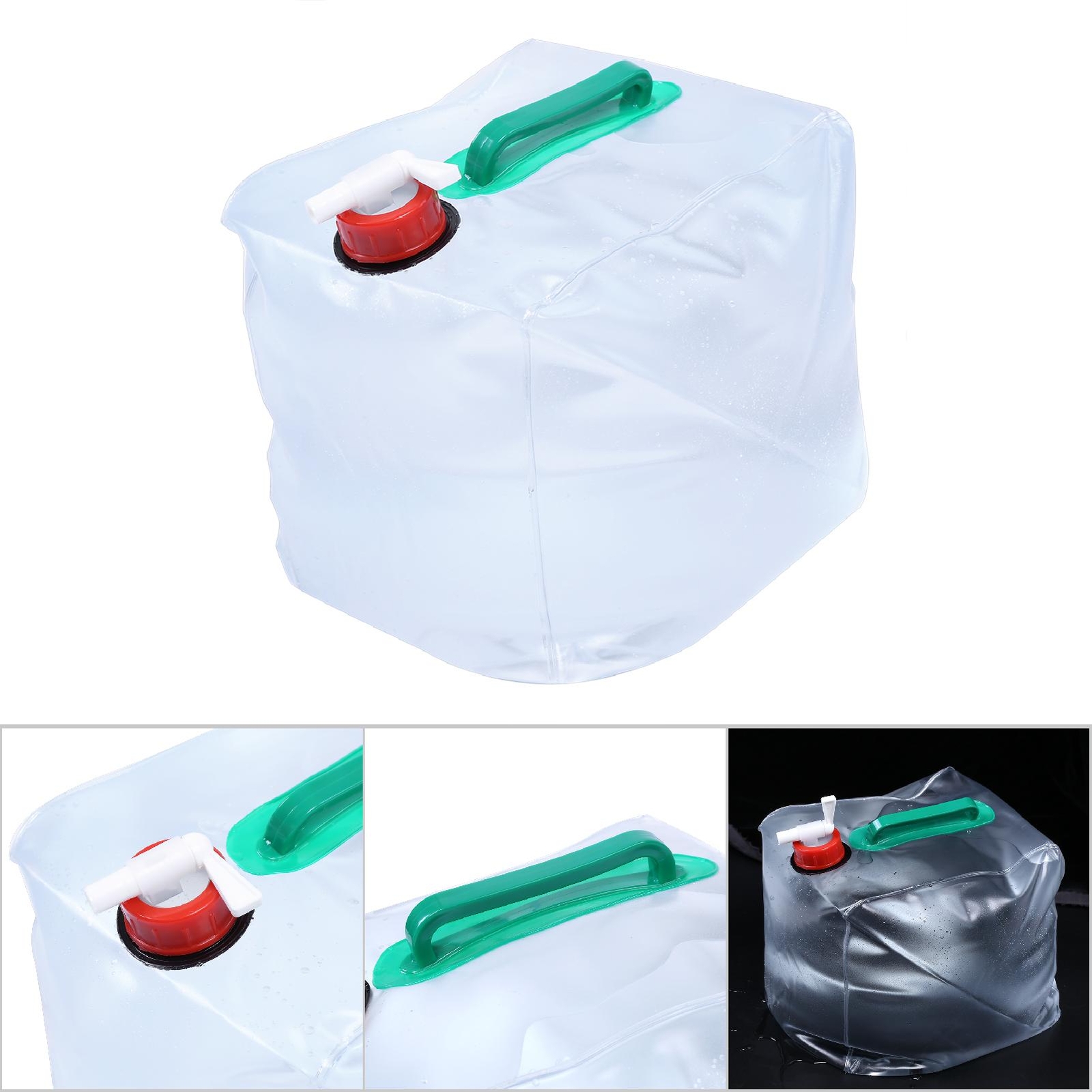 Outdoor Folding Drinking Water Bag Water Container For Camping (10L ...