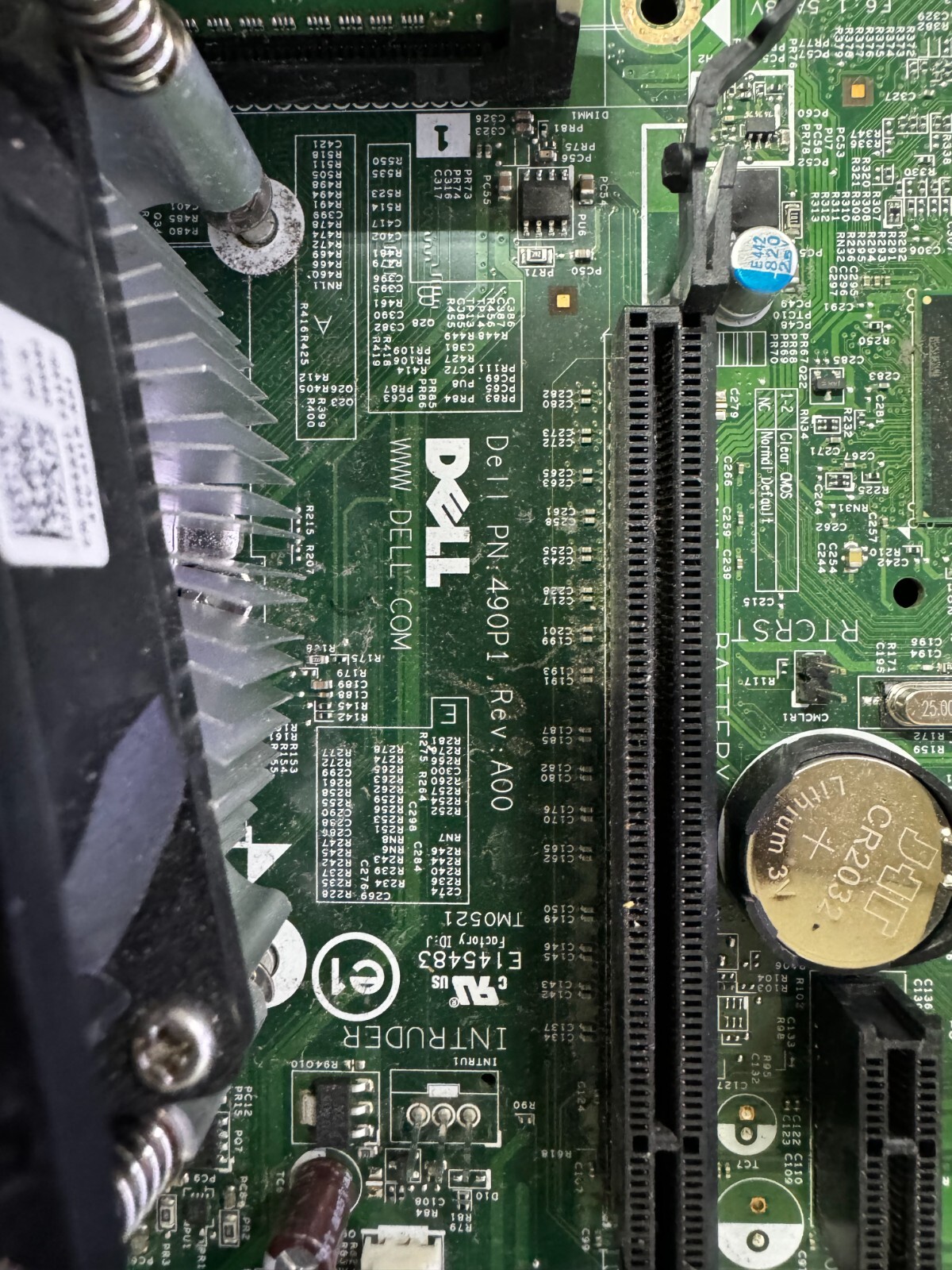 Dell 490P1 Rev A00 LGA 1150 Motherboard From Optiplex 3020 Tower for ...