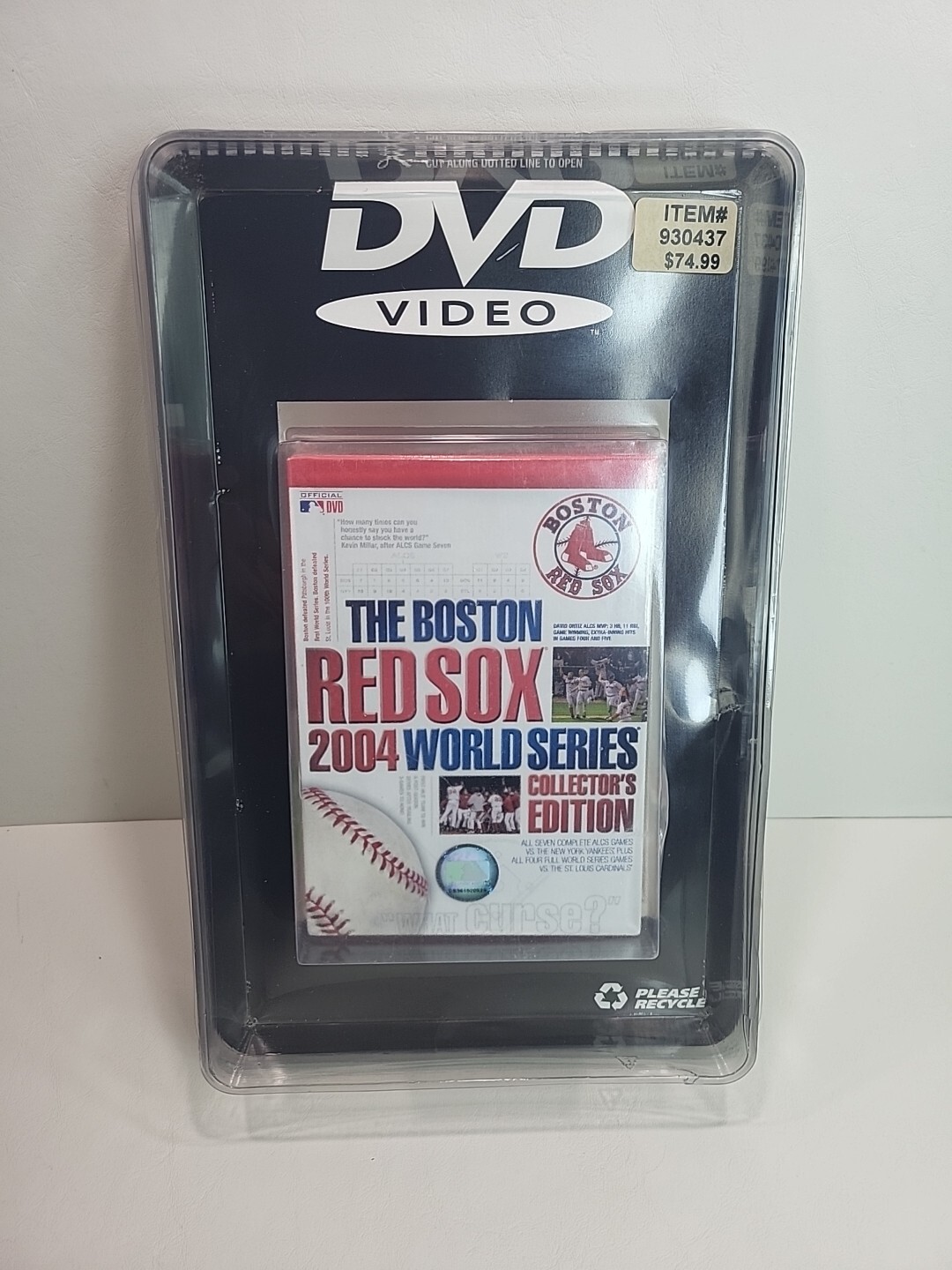 Boston Red Sox - 2004 World Series Collectors Edition (DVD, 2005) for ...