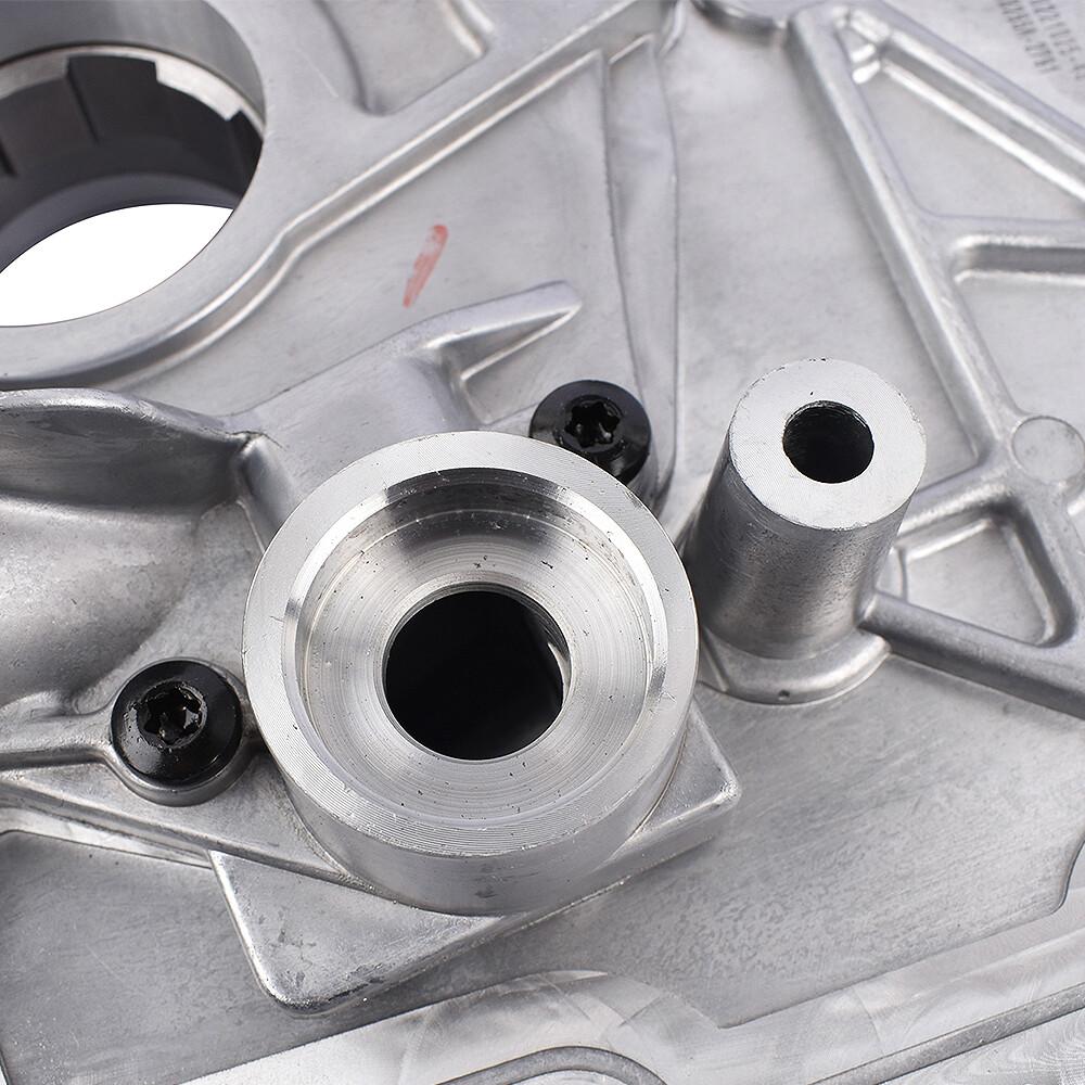 Engine Timing Chain Cover w/ Oil Pump for Chevy Colorado GMC Canyon ...