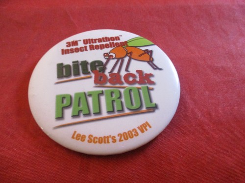 3M Ultrathon Insect Repellent Mosquito Bite Back Patrol Promo Pin ...