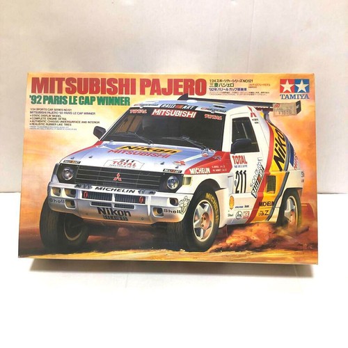 Tamiya 1/24 Mitsubishi Pajero 92 Paris LE CAP Winner Rally Plastic ...