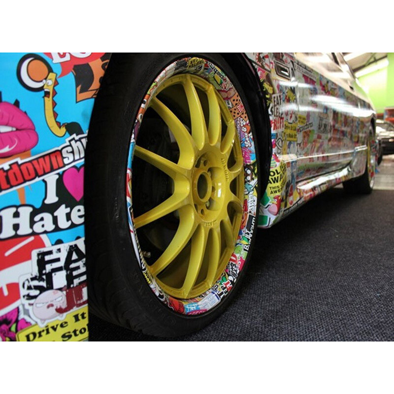 100 PCS Vans Skateboard Stickers bomb Vinyl Laptop Luggage Decals Pack ...