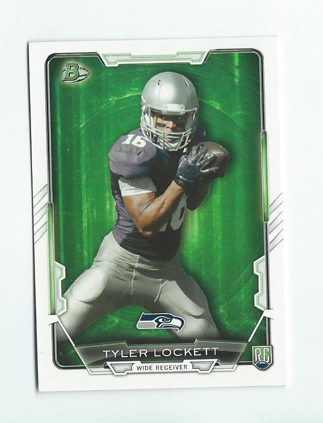2015 Bowman #R55 Tyler Lockett Rookie RC Seahawks | eBay
