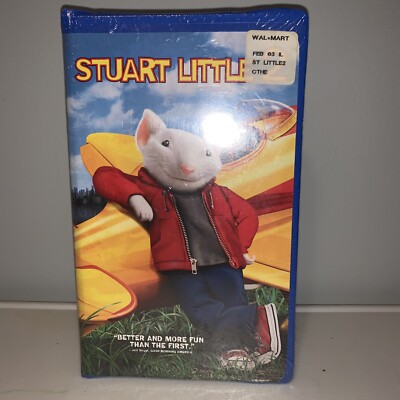 Stuart Little VHS 2002 Clamshell Case New Factory Sealed 43396052154| eBay