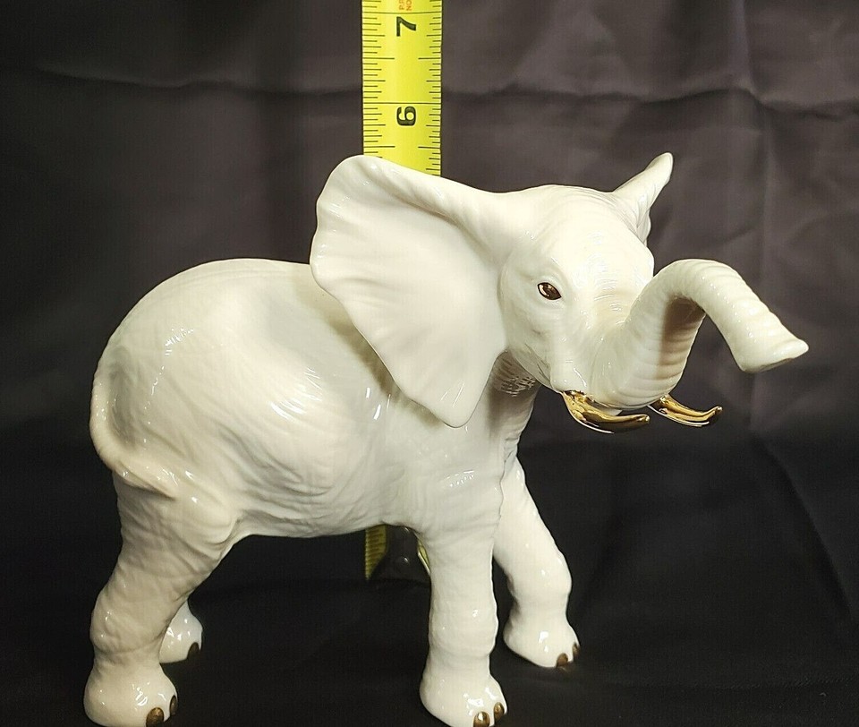 White Elephants Decorative Figurines Lenox Home Decoration - ea. sold ...