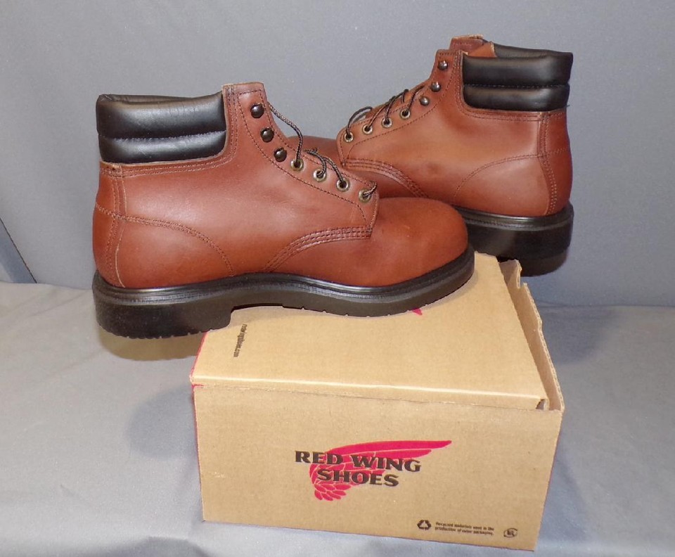 RED WING USA Super Sole 2245 Mens some R MEDUM SOME DRK BROWN Boots DIF Size BOX | eBay