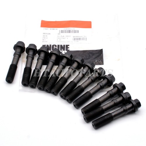 12X New Connecting Rod Bolts For Cummins Dodge 5.9L 89-02 3900919 US ...