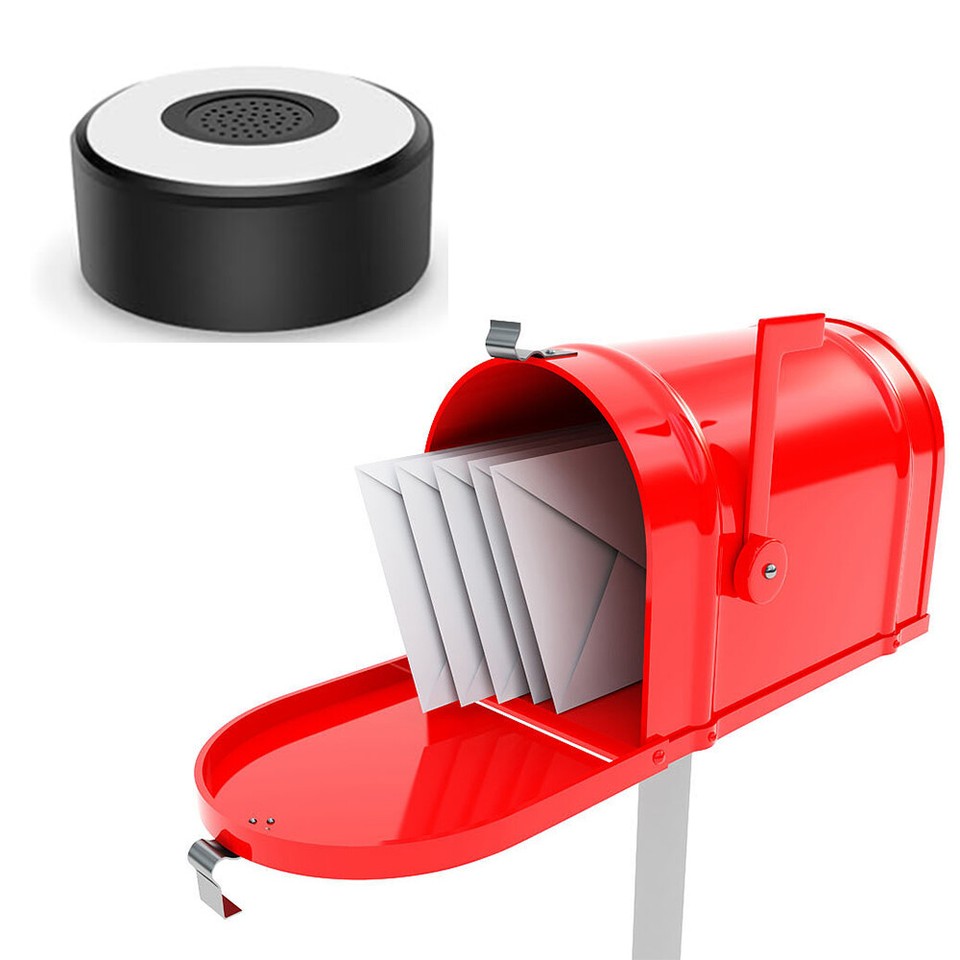 Mailbox Alarm Instant Alert 200ft Wireless Mailbox Notification System ...