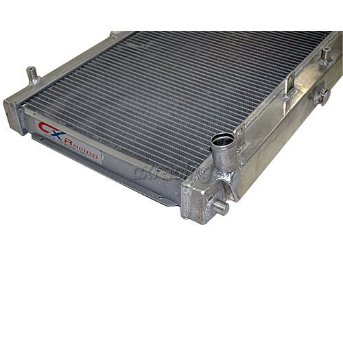 CXRacing Aluminum Cooler Radiator For 99-05 Mazda Miata MT 26"x18"x2 ...