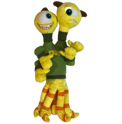 Disney Store Monster's Inc. Monster's U Terri & Terry Plush 10" Twins ...