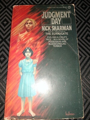 Nick Sharman JUDGMENT DAY Vintage Horror Paperback 1982 Possessed ...