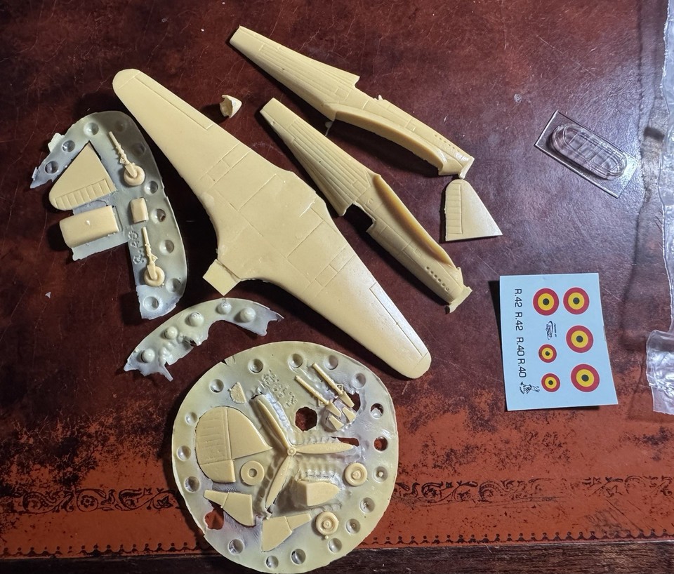 HR Model Czech Republic RENARD R.40 Resin Kit Airplane Model 1/72 #7335 ...