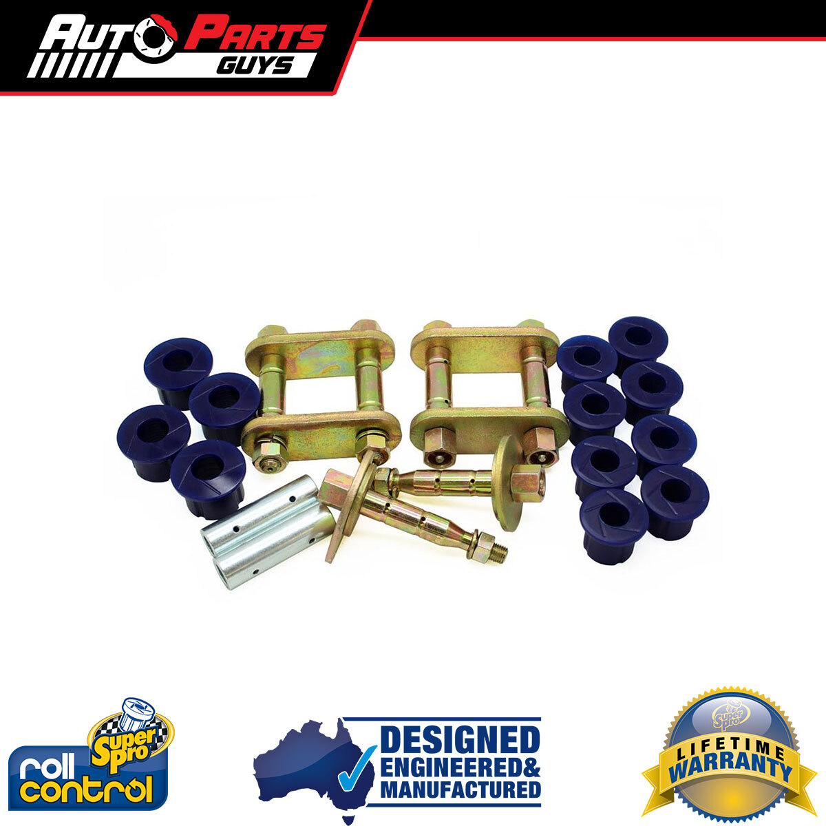 SuperPro Greasable Shackle and Bushing Kit KIT136SK | eBay