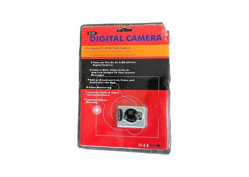 NEW Genuine CIF Digital Camera 3IN1 Digital/PC-Web/Video Camera Digi ...