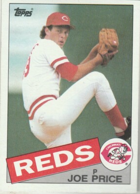 FREE SHIPPING-MINT-1985 Topps #82 Joe Price Reds PLUS BONUS CARDS | eBay