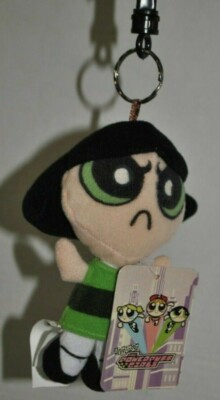 cartoon network powerpuff girls Buttercup Charm Keychain Used | eBay