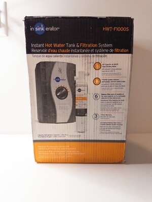 Insinkerator HWT-F1000S Instant Hot Water Tank And Filtration System | eBay